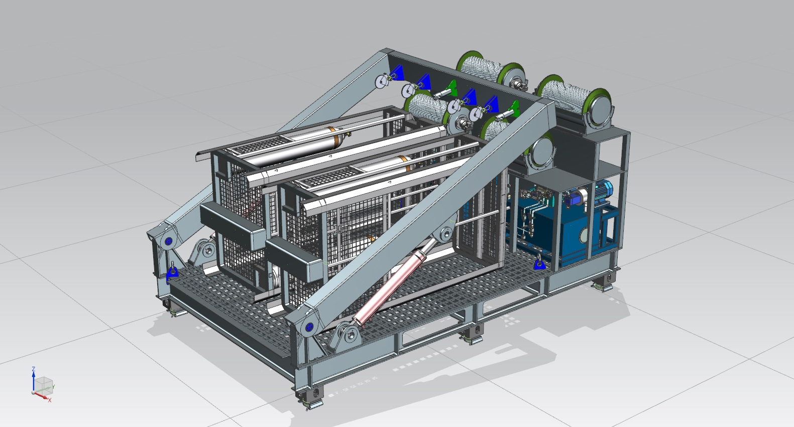 OkseaTech | Twin Basket Diving LARS System